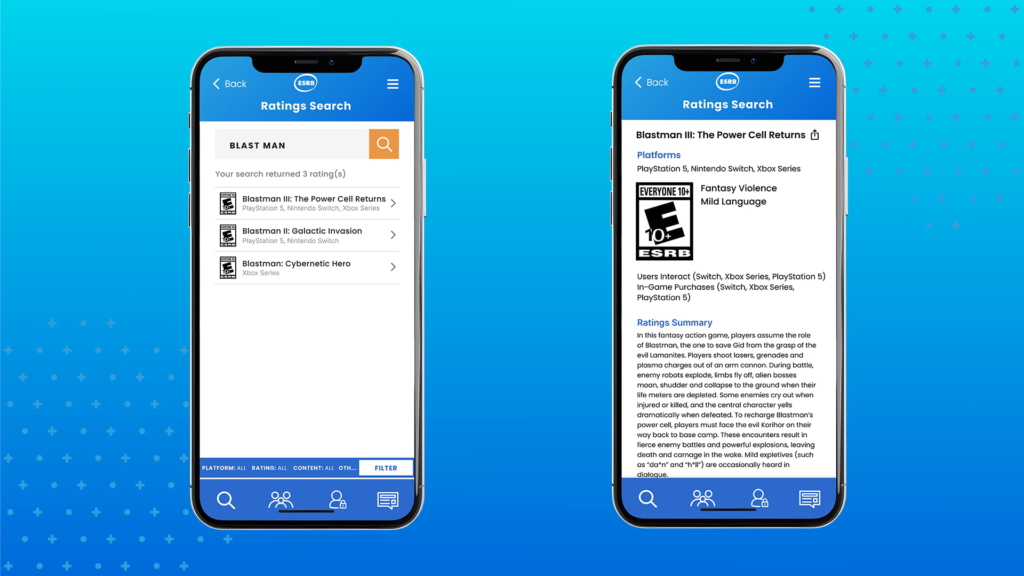 Welcome to the New and Improved ESRB Mobile App